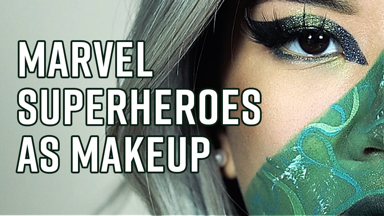 MARVEL Superheroes as MAKEUP Series Trailer - YouTube