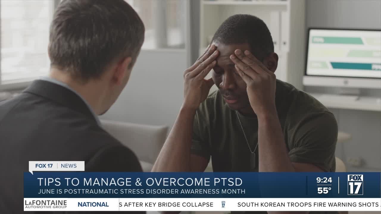 Managing your PTSD is not easy, but it makes life easier - YouTube