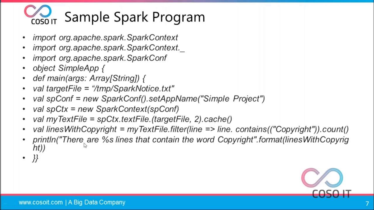 Spark Explanation with Example | Spark Introduction | Hadoop and Spark Developer | COSO IT - YouTube