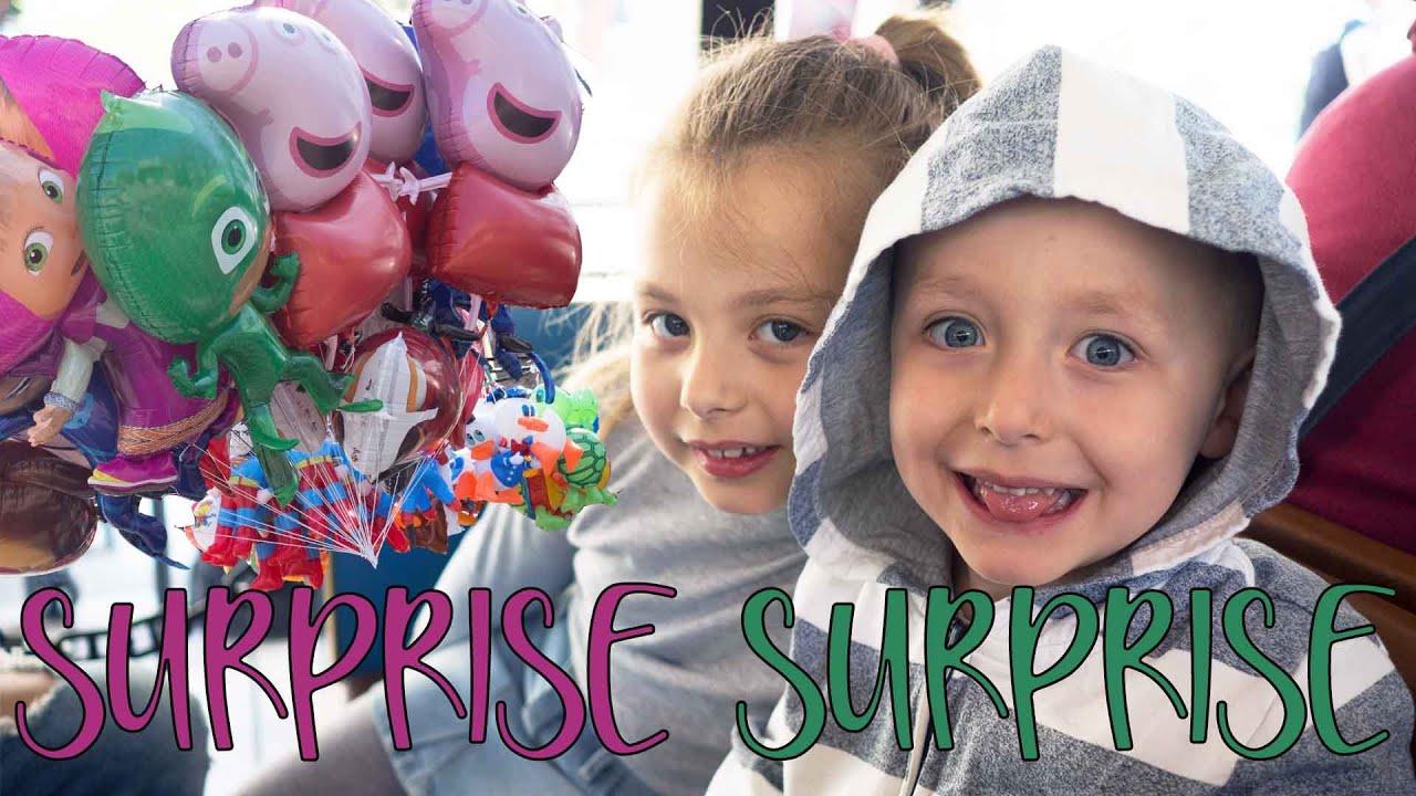 Surprise Surprise.. family fun day at.... - YouTube
