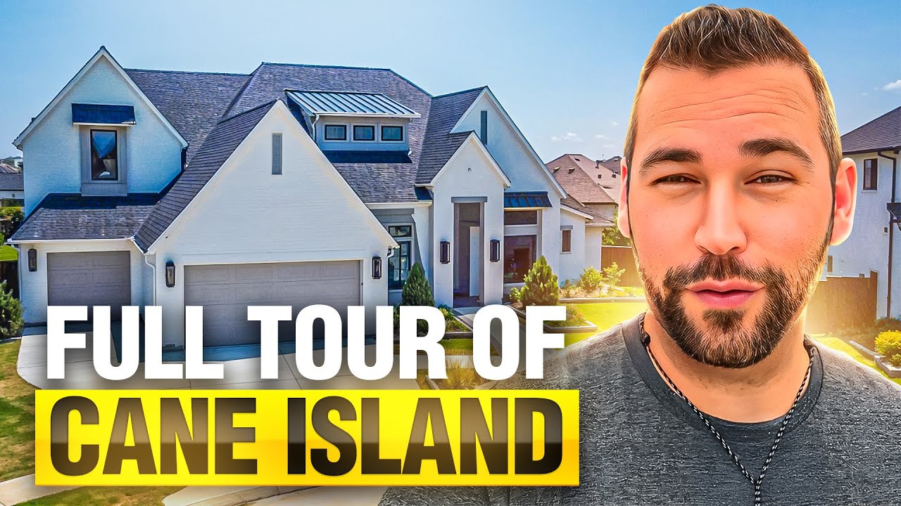 FULL Tour of CANE ISLAND in KATY TEXAS + Inside a $1.4M LUXURY Home ...