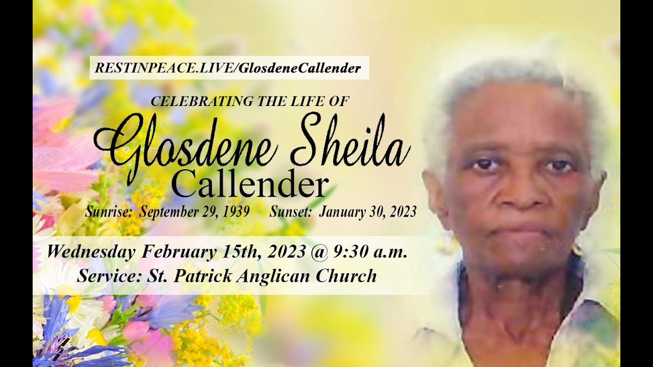 Live Stream for Glosdene Sheila Callender - YouTube