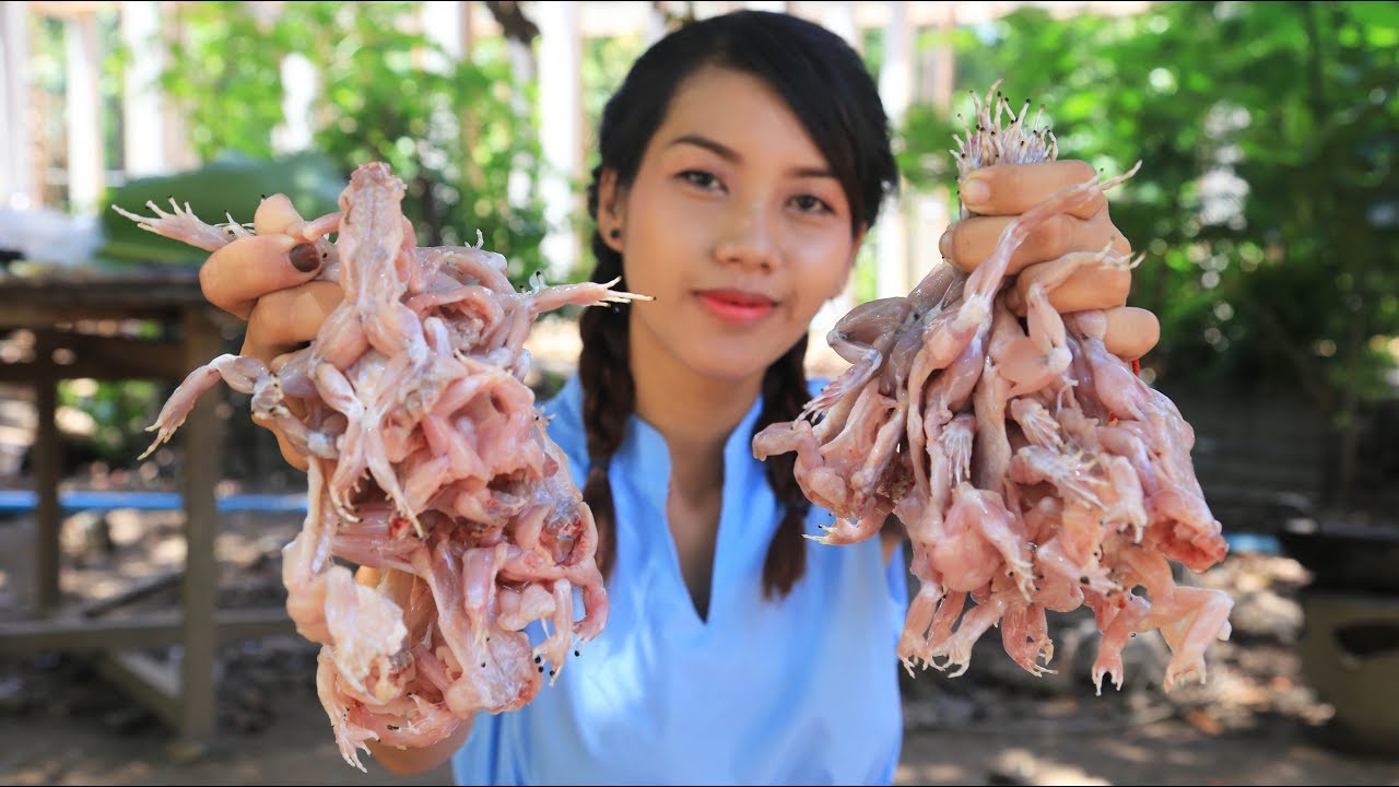 Yummy cooking frogs recipe - Cooking skill - YouTube