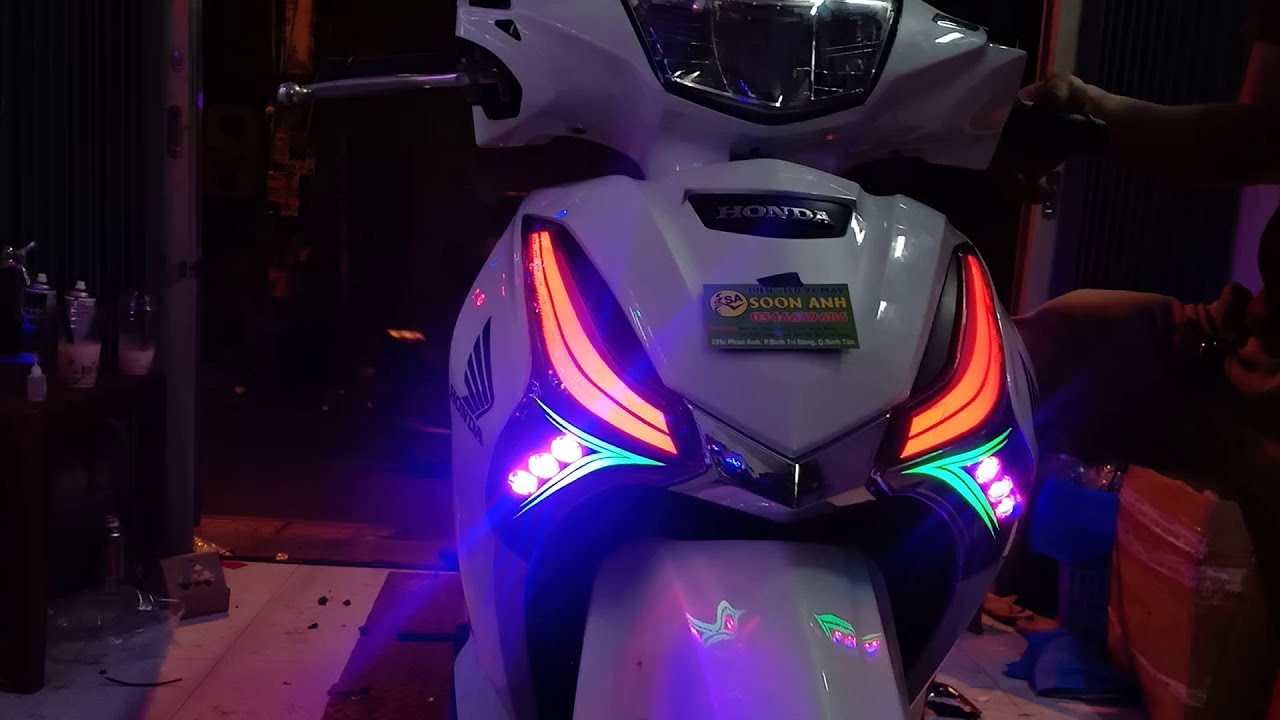 FUTURE FI 2020 ĐỘ ĐÈN QUÁ ĐẸP FULL LED.độ đèn xe máy soon anh ...