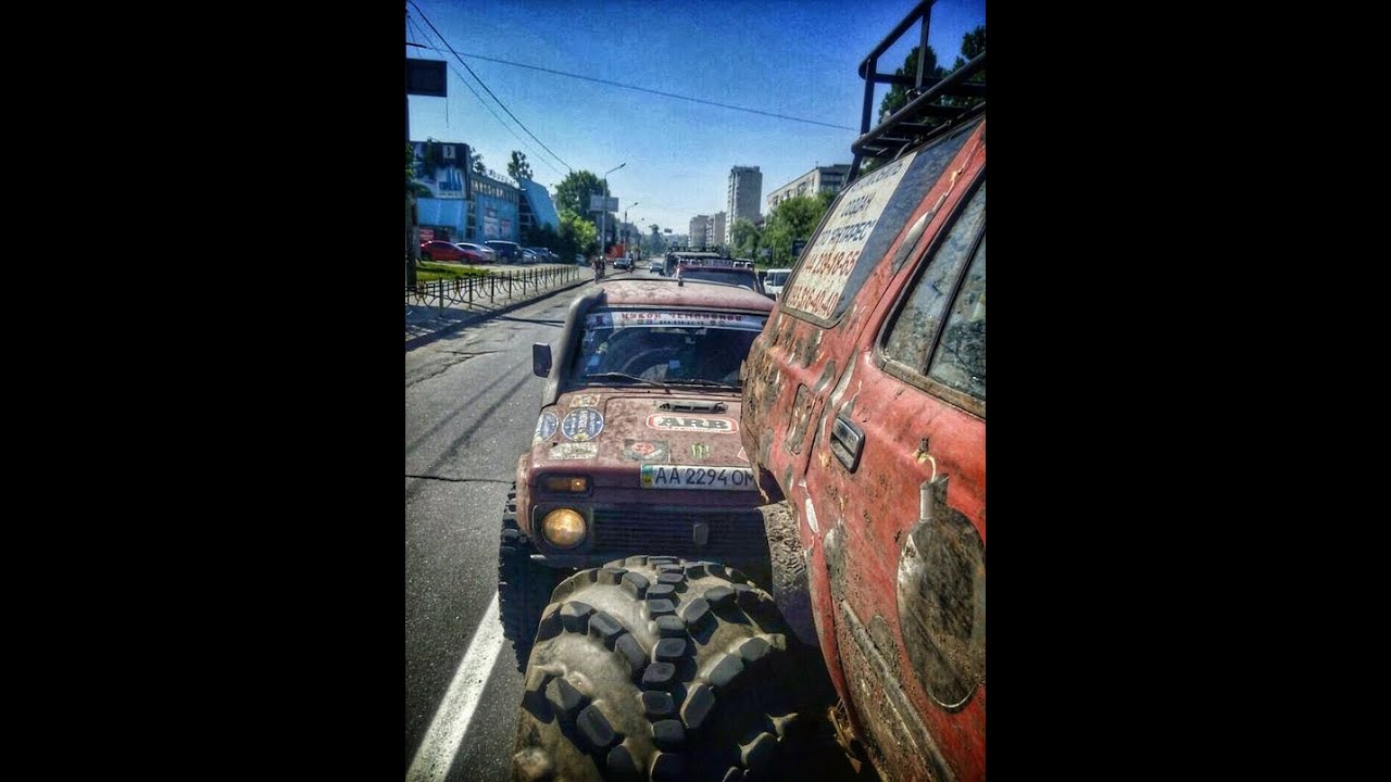 offroad 4x4 hard mudding deep mud full time 4wd 4х4 Нива vs Ford ...