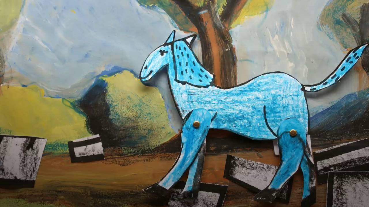 Storia di un cavallo blu - YouTube