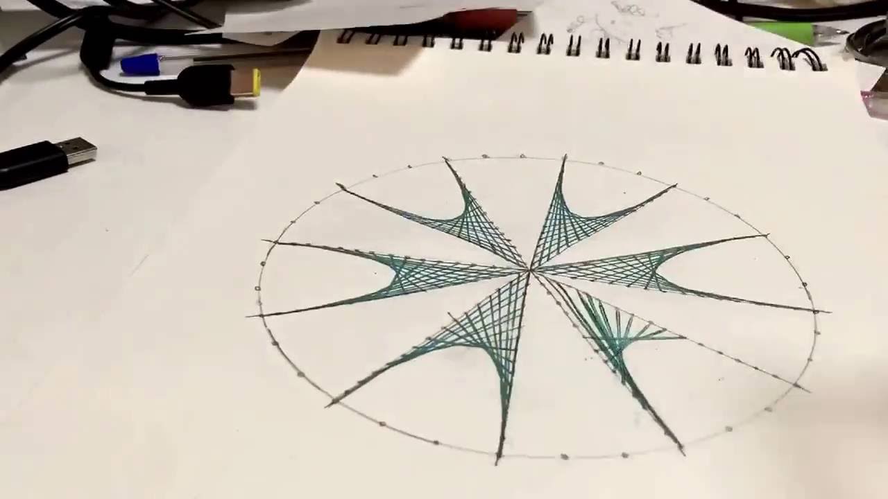 String art design speed draw. Sorry I didn't finish!!☹️ - YouTube