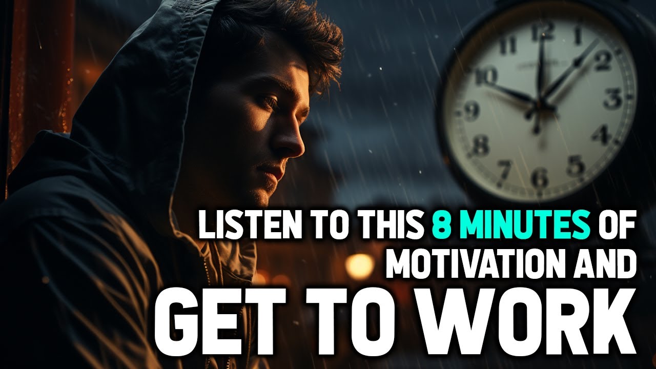 GET TO WORK - 8 Minutes Afternoon Motivation - YouTube