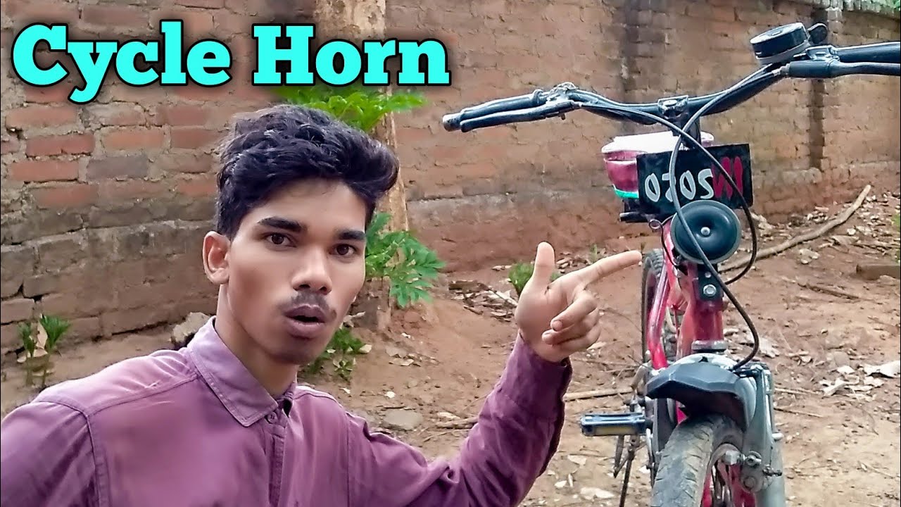 Cycle Horn Sound || cycle model || horna kaise lagaye || How to make ...