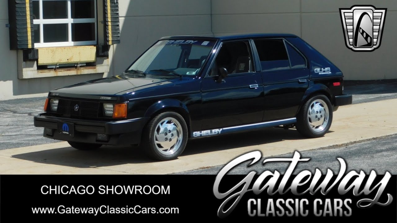 1986 Dodge Omni Shelby GLH S 2 2l #2042 Gateway Classic Cars Chicago ...