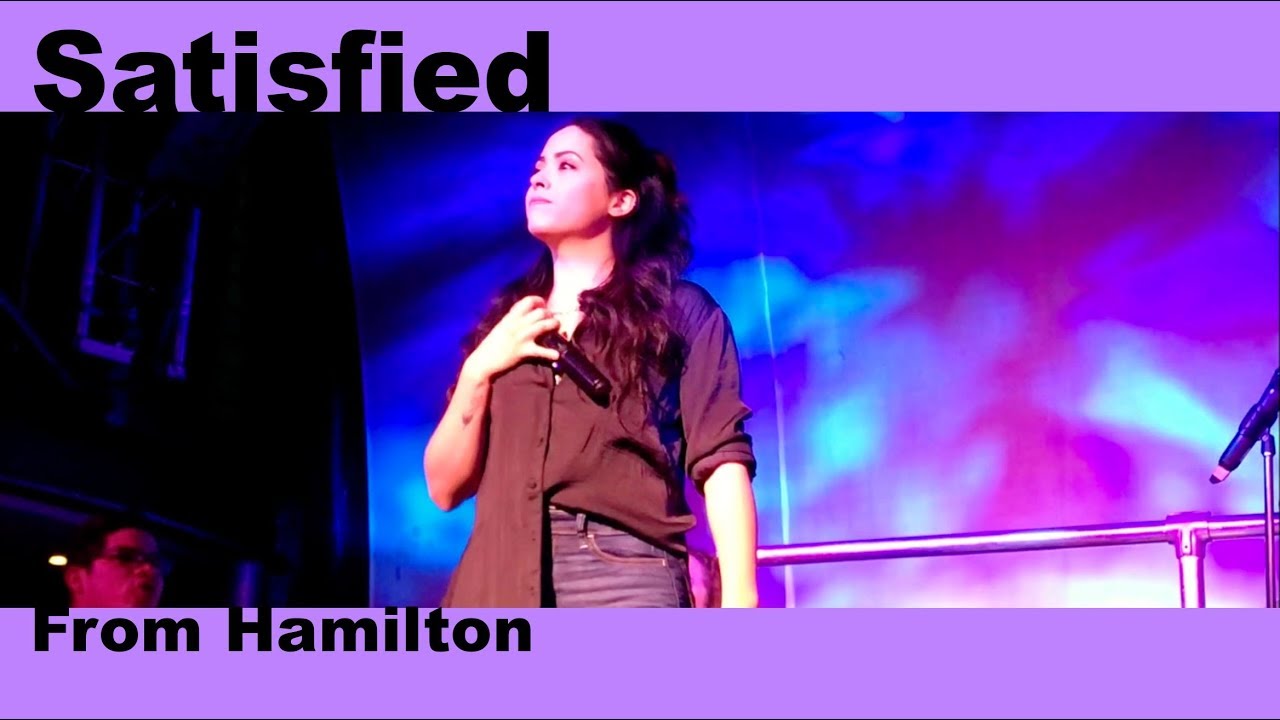 Satisfied from Hamilton Cover - YouTube