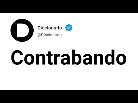 Contrabando Significado En Español - YouTube