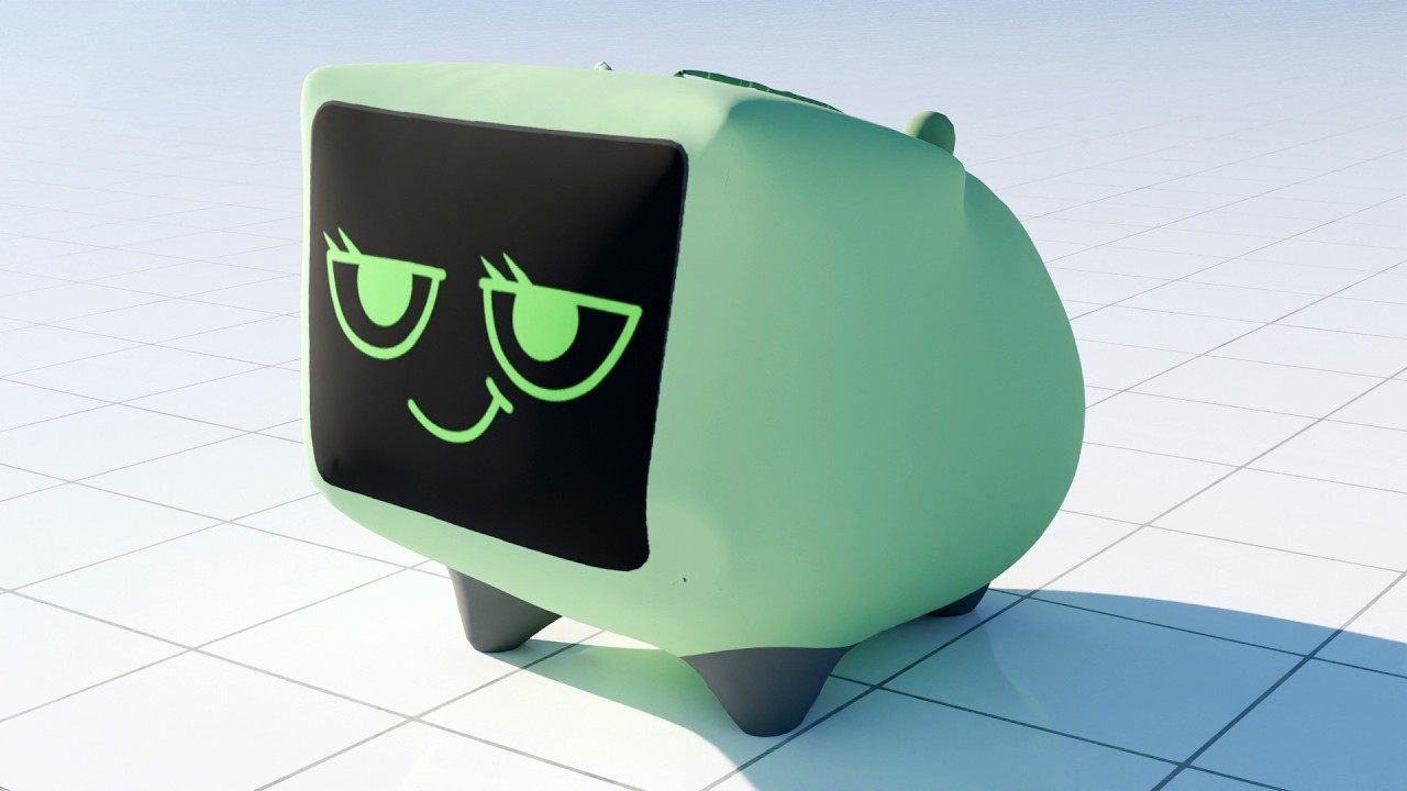 Dandys World Transform into Cute animation FatSoft - YouTube