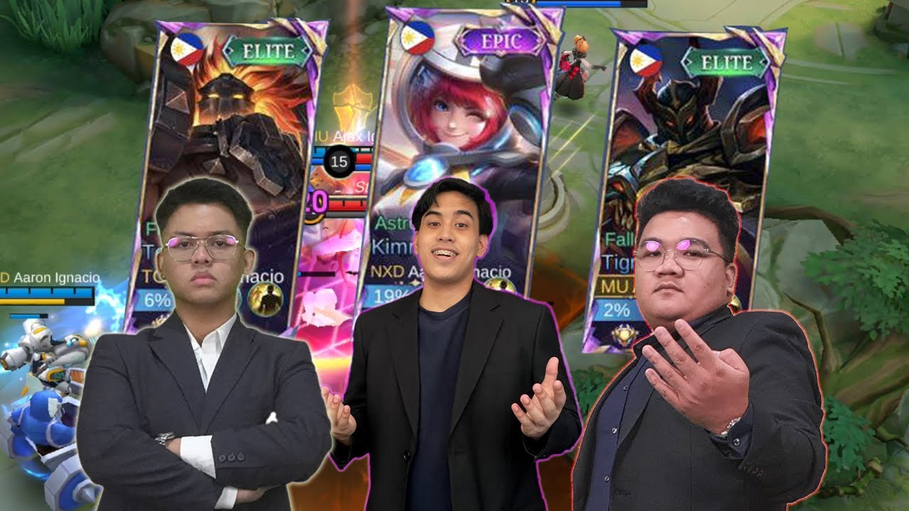 this is what happens when shoutcasters play ranked in mobile legends ...