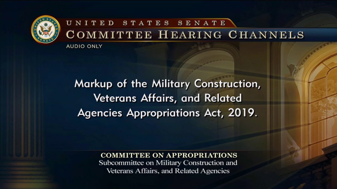 Senator Murkowski on Military Construction Appropriations Bill - YouTube
