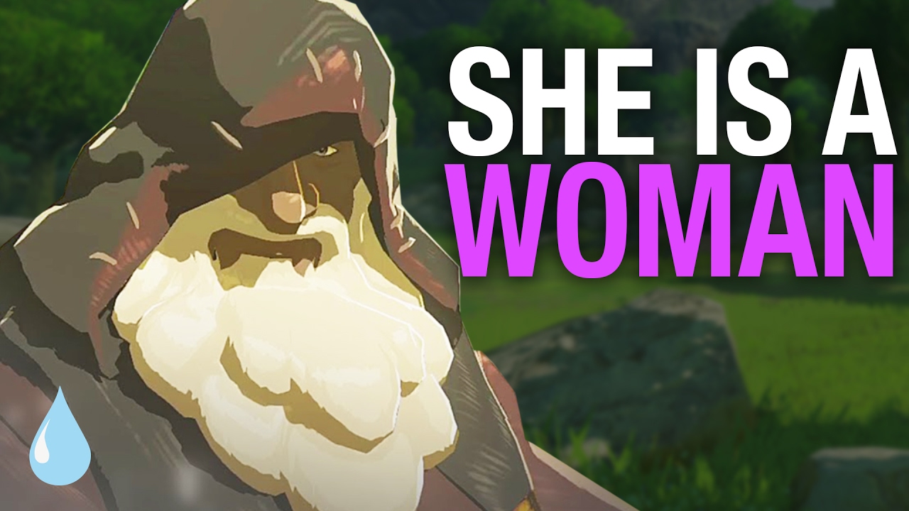 Zelda Old Man is Actually a Woman! - YouTube