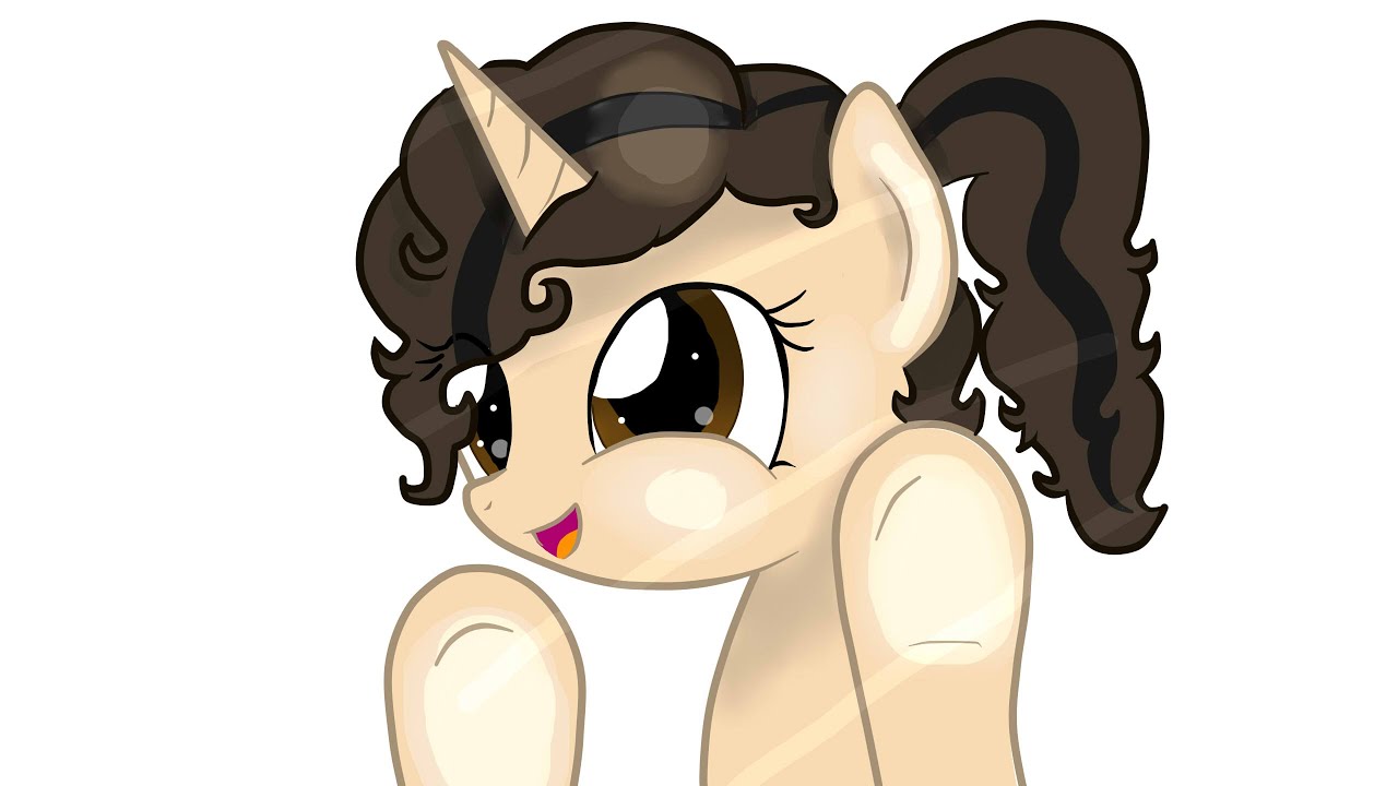 Speedpaint - Andrea version pony (???? - YouTube