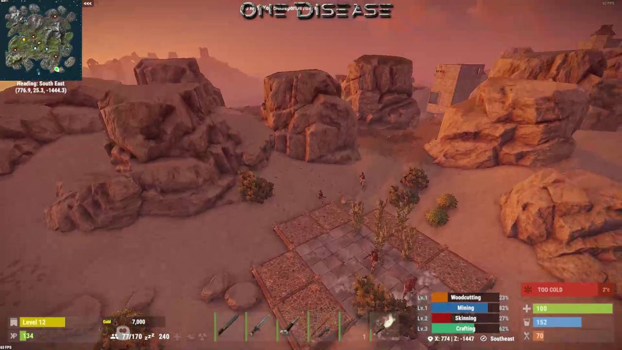 Dark Ages Medieval Rust - Castle Raid RA vs. CLOT - YouTube