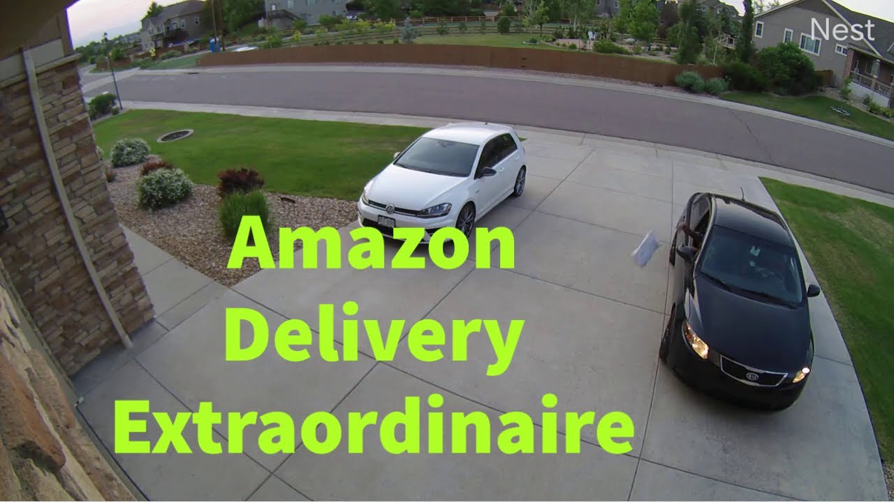 Amazon Delivery Extraordinaire (Amazon Delivery Fail) - YouTube