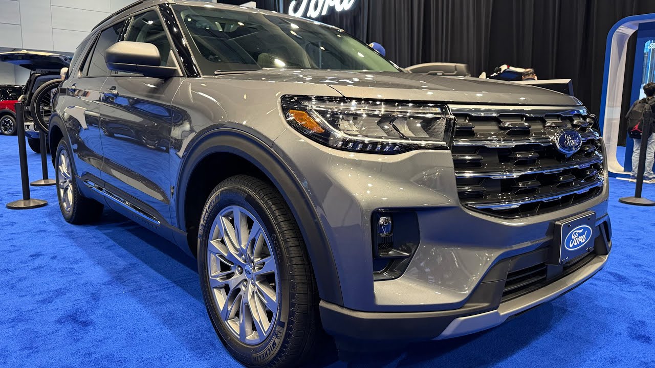 2025 Ford Explorer Active – Rugged Yet Refined Three Row SUV - YouTube