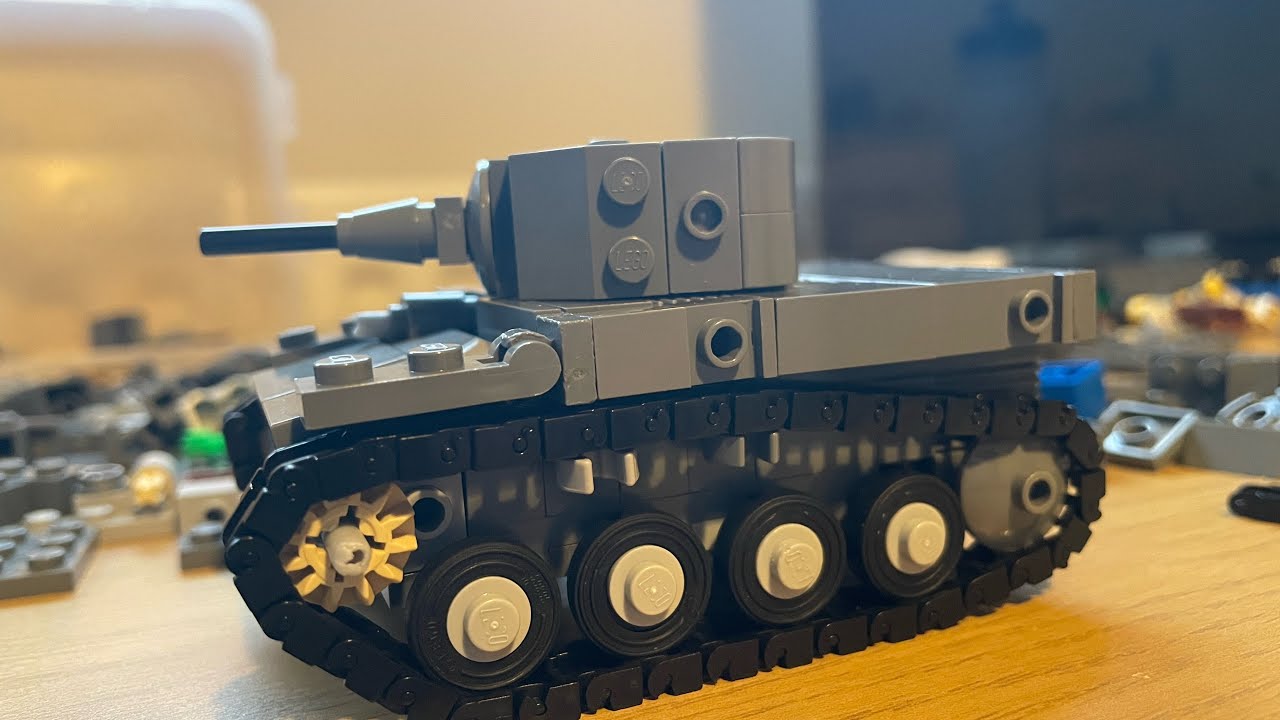 Lego M3 Stuart. - YouTube