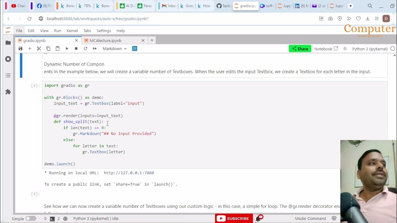 Gradio Package Web Development - Lecture 3: Decorators and Advanced Features - YouTube