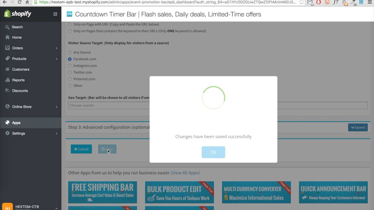 Countdown Timer Bar Tutorial Type D - YouTube