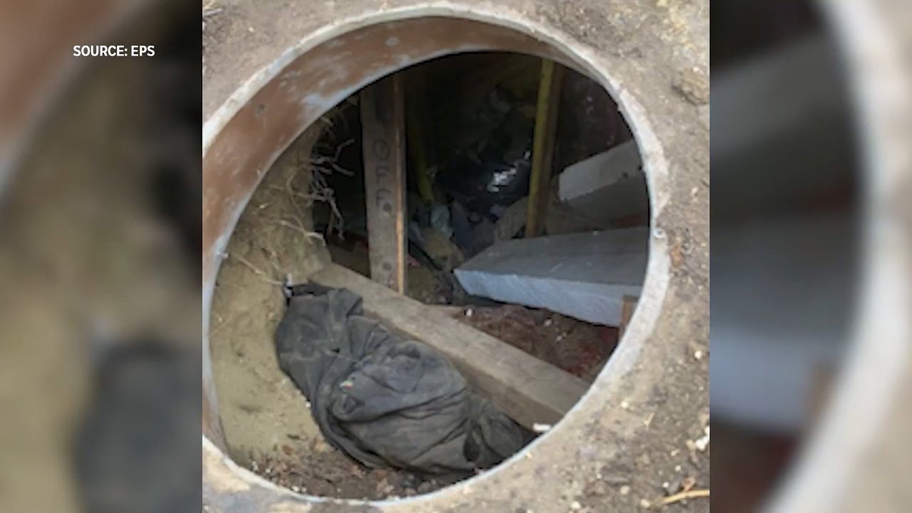 Police release video of 5 feet deep 'encampment cave' found in Alberta ...