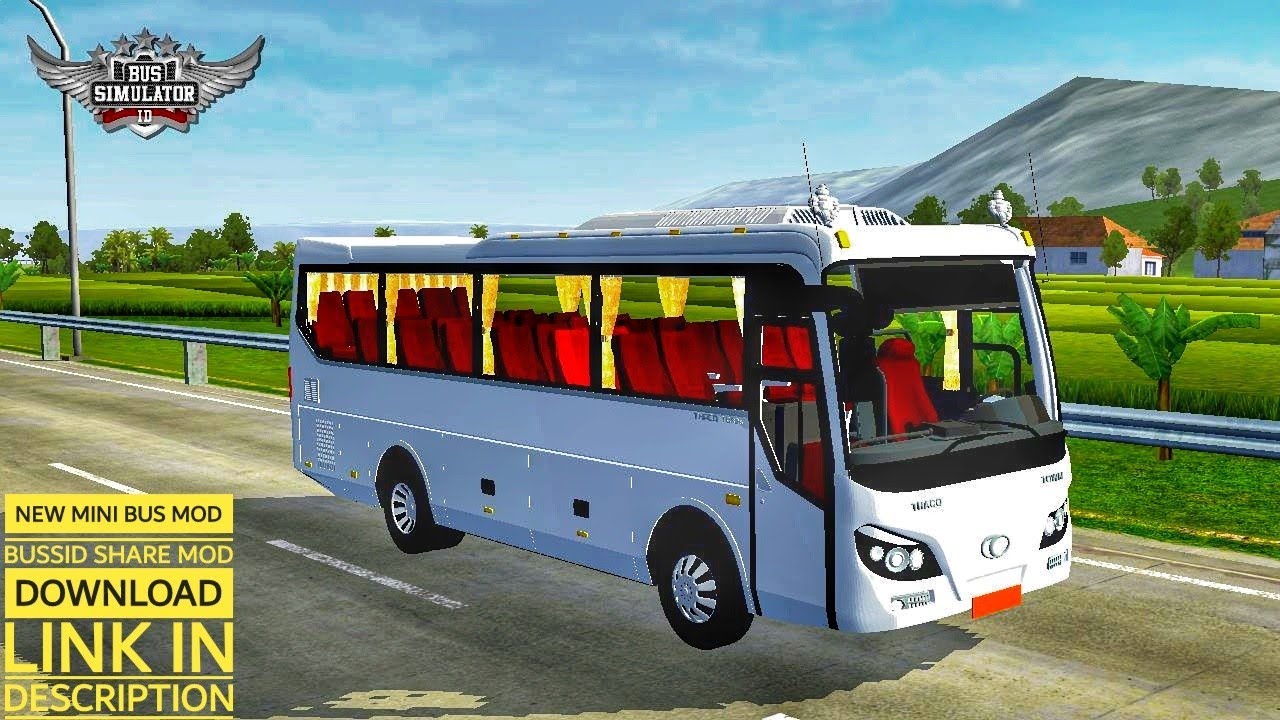 Bussid _ New mini bus mod for bus simulator Indonesia _bussid bus mod ...