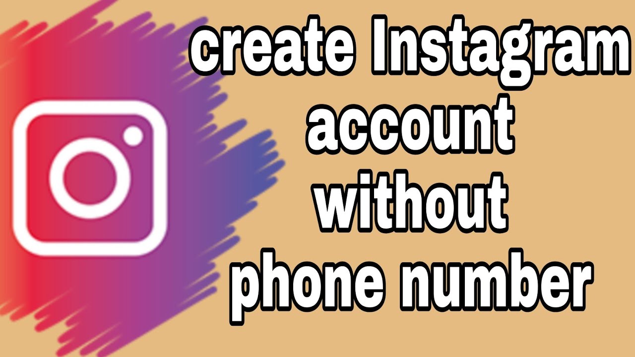 Create Instagram account without phone number|How to create Instagram ...