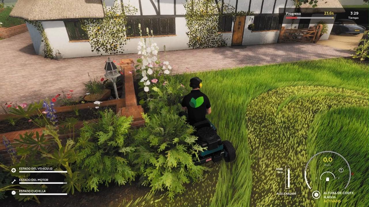 Lawn Mowing Simulator #1 inicio ps5 _20220626222203 - YouTube