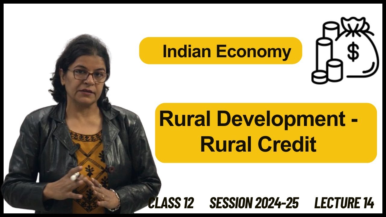 Rural Development - Rural Credit (Part 1) | Indian Economy - YouTube