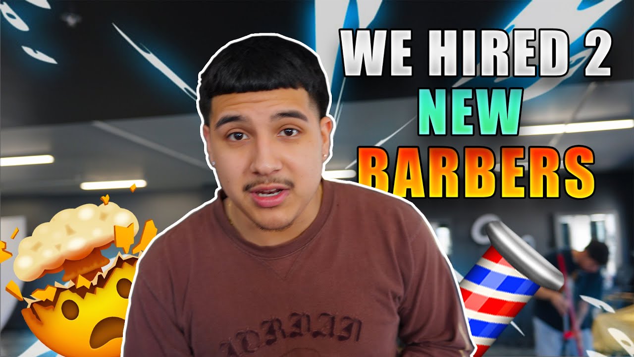 WE HIRED 2 NEW BARBERS! - YouTube