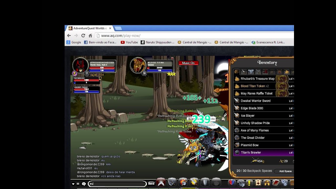 AQW(adventure quest world) parte 1 - YouTube