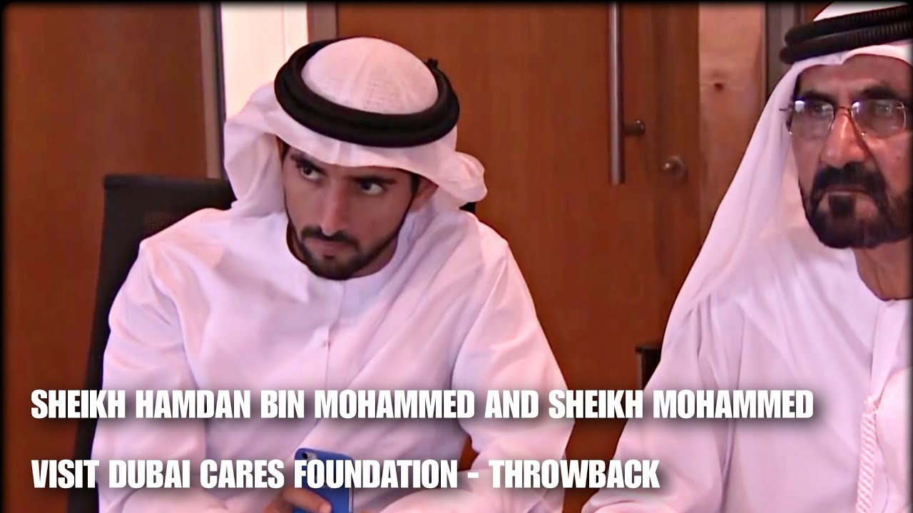 Dubai Crown Prince Sheikh Hamdan Fazza King Sheikh Mohammed Visit Dubai ...