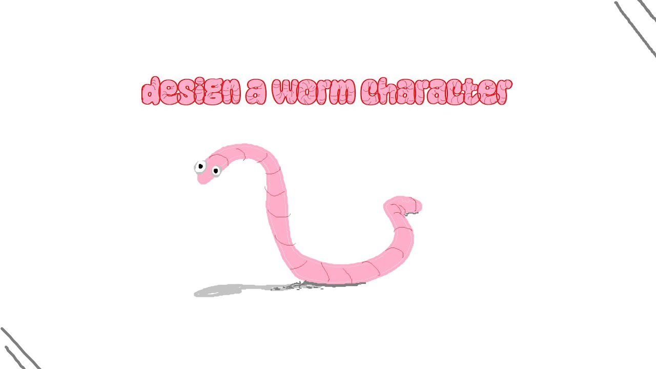 Making an Animated Series | 🪱 design this worm with me 🪱 - YouTube