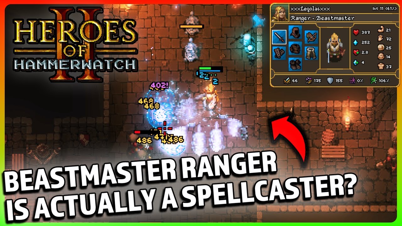 Beastmaster feels EXTREMELY POWERFUL! | Heroes of Hammerwatch 2 - YouTube