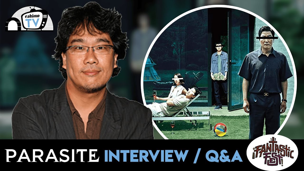 Parasite - Interview / Q&A with Director Bong Joon-ho - YouTube