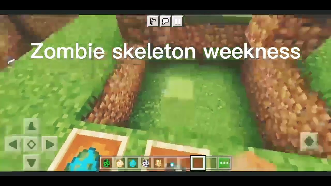 Minecraft weekness#😱😲 - YouTube