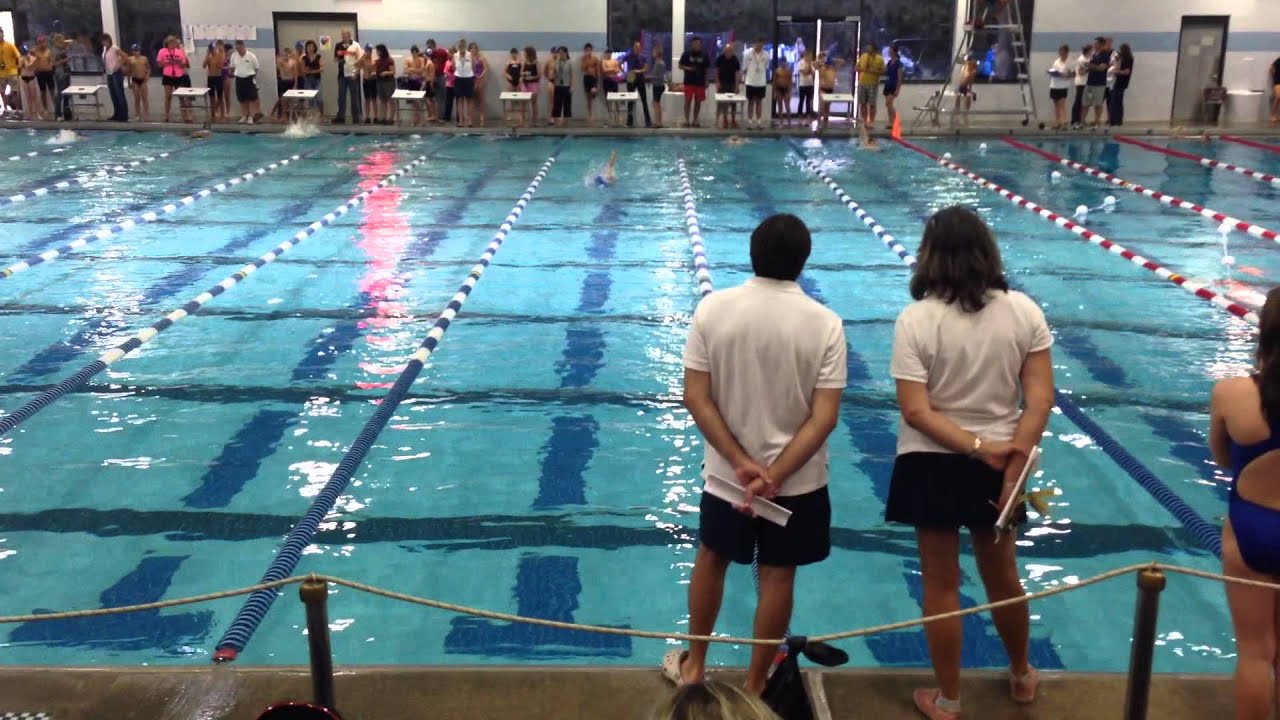 Swim October Open 11-12 year old Lee District 100 Back Stoke 10192013 ...