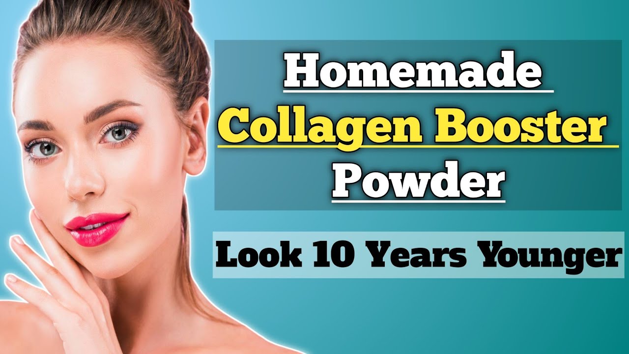 40 की उम्र मैं 30 के दिखे - Homemade Collagen Booster | Look 10 Years ...