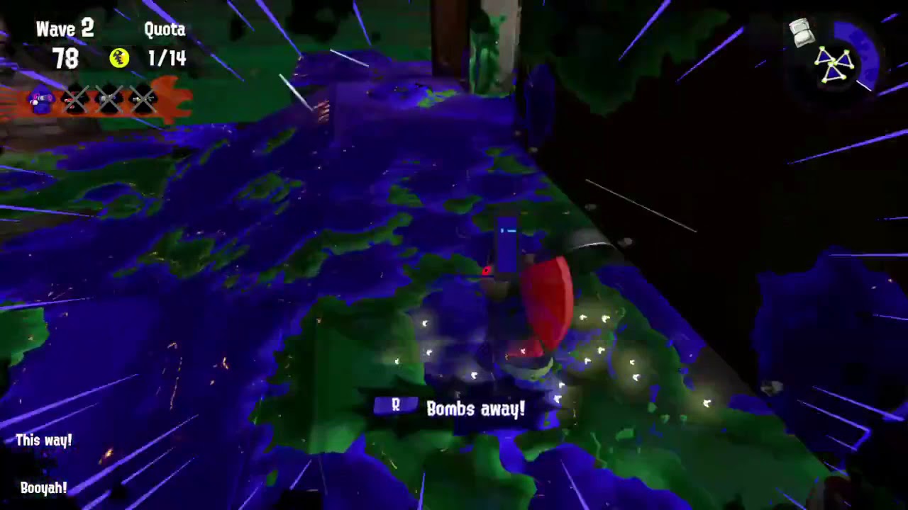 Splatoon 2: Salmon Run - Lone Squid Among the Horde - YouTube