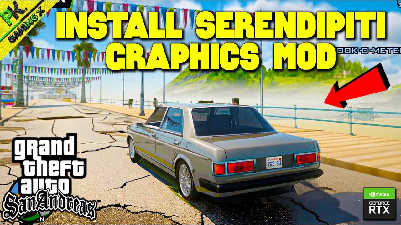 How To Install Graphics Mod In GTA San Andreas || GTA SA Sarendipity ...