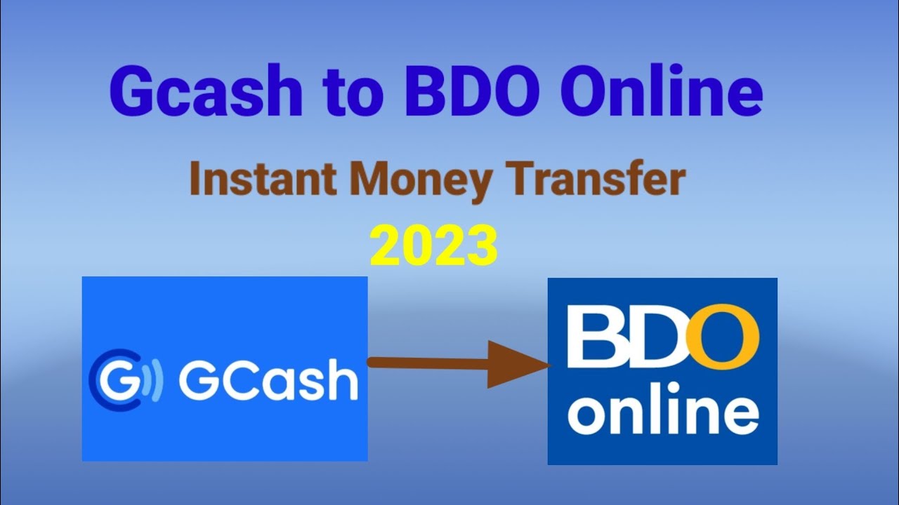 Paano Mag Lipat Ng Pera Gcash to BDO Online - YouTube