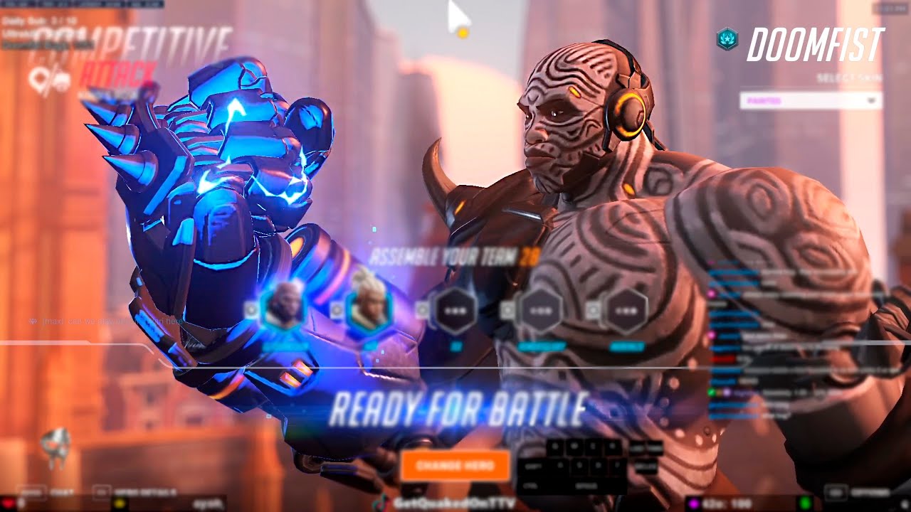 ONE OF THE BEST DOOMFIST IN OW 2 - GETQUAKEDON! OVERWATCH 2 TOP 500 ...