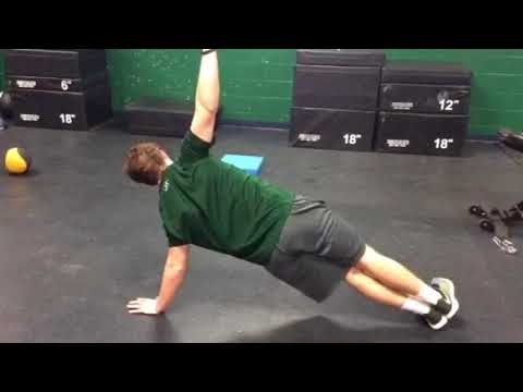 High Side and Supine Plank - YouTube