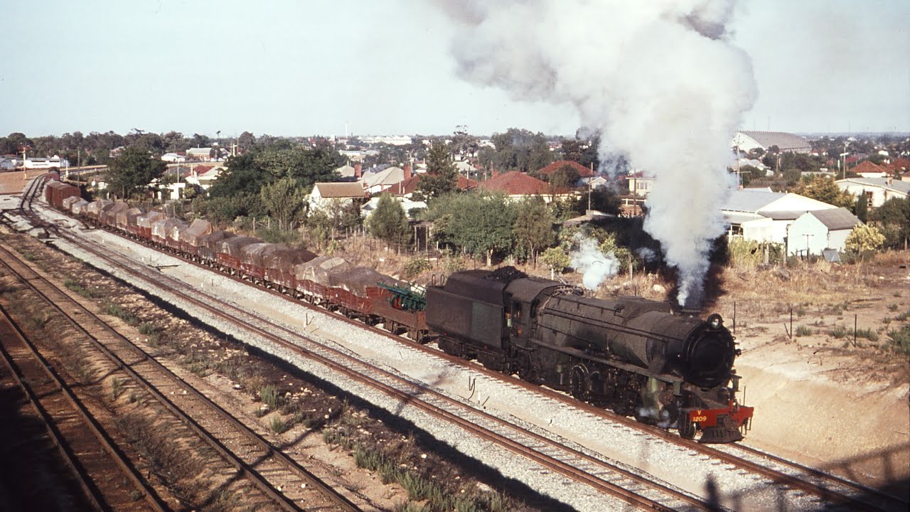 WAGR steam locomotive audio - see video description and pinned comment ...