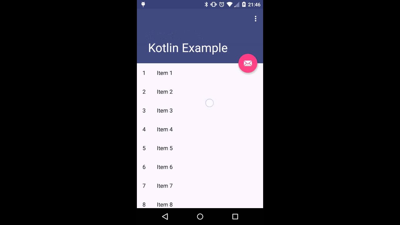 Example Android App From Java To Kotlin Youtube 6071