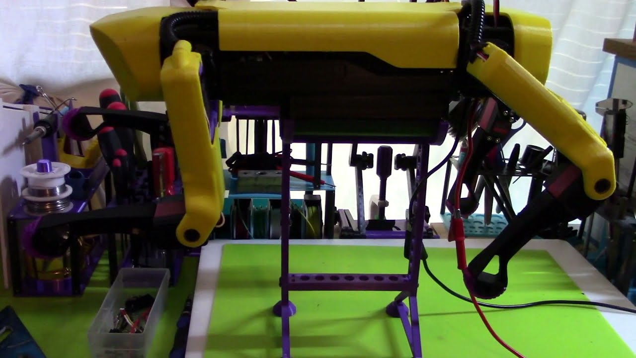 Recalibrating Motors : Nova SpotMicro - a Spot Mini Quadruped Robot Dog ...