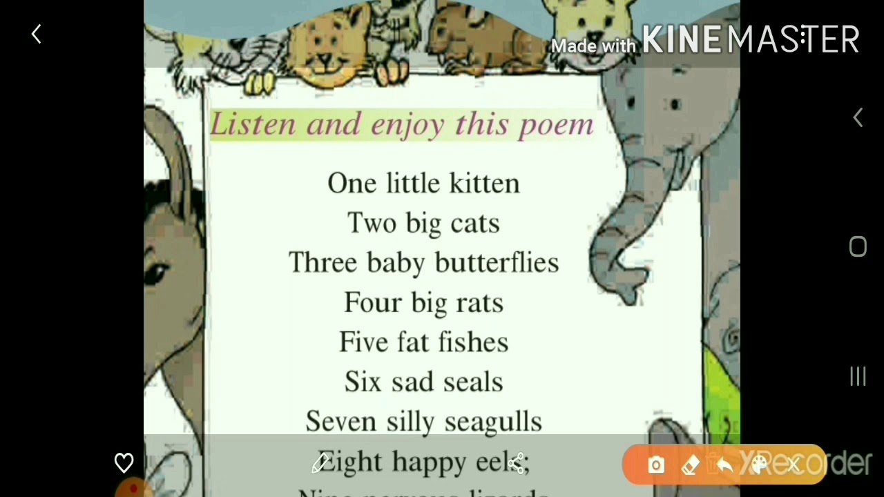 Class -1 English poem explanation of unit-3 - YouTube